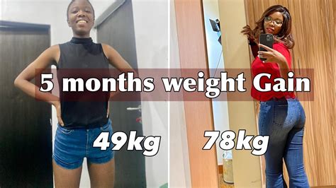 How I Gained 30kg In 5 Months How To Gain Weight Fast For Skinny