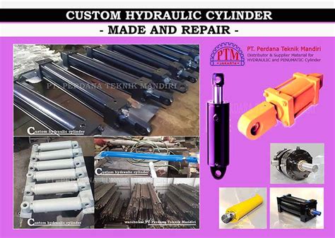 Jual Custom Hydraulic Cylinder Pembuatan Dan Perbaikan Oleh Pt