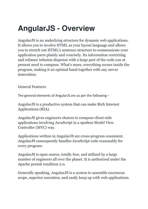 Ppt Angular Js Powerpoint Presentation Free Download Id11371435
