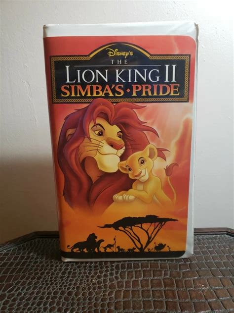 THE LION KING II Simba S Pride VHS Tape Clamshell Case PicClick UK