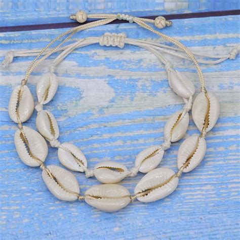 Boho Sea Shell Choker Necklace Women Natural Shell Jewellery Charms Chocker Simple Necklaces