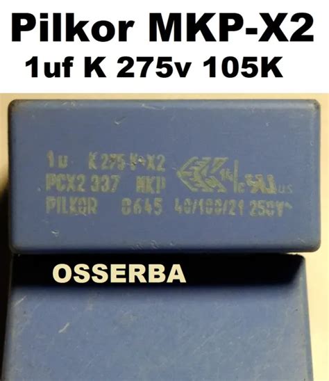 Uf K V V MKP X Pilkor K Safety Capacitor Lazada Indonesia