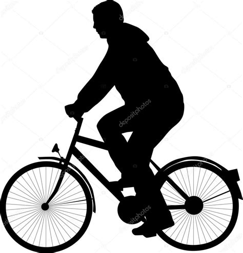 Man Cycling Silhouette Atelier Yuwaciaojp