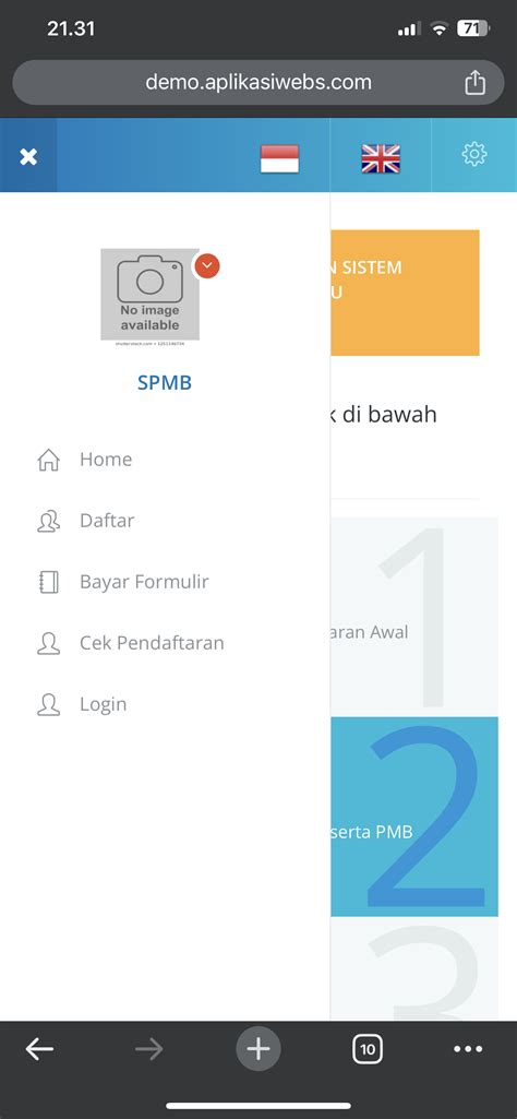 Aplikasi Web Penerimaan Mahasiswa Baru Pmb Source Code Aplikasiweb