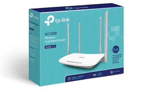 TP Link Archer C AC Dual Band Wireless Cable Router Wi Fi Speed Up To Mbps GHz