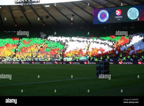 Glasgow Scotland Uk 26th February 2023 Hampden Park Glasgow