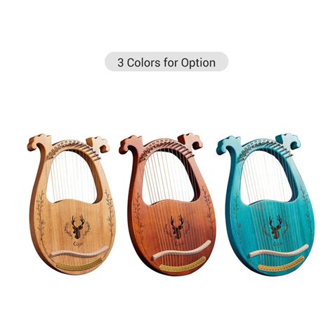 Buy Cega 19 String Lyre Harp For Sale Now