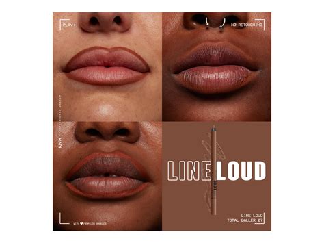 Nyx Professional Makeup Line Loud Lip Pencil Total Baller 07