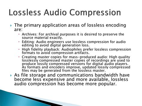 PPT Audio Compression PowerPoint Presentation Free Download ID 1502797