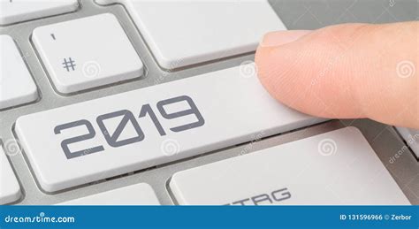 A Keyboard With A Labeled Button Stock Photo Image Of
