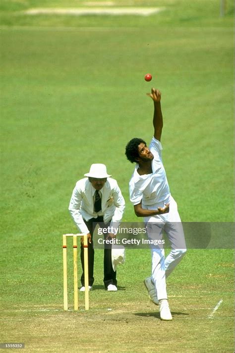 Gamini Perera Of Sri Lanka Bowls During A Match Against England B News Photo Getty Images