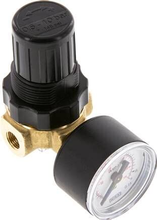Mini-Druckregler G 1/4", 0,2 - 6 bar, nicht rücksteuerbar | DA141061