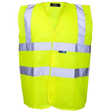 Hi Vis Vest Yellow Gio 2b C2 M