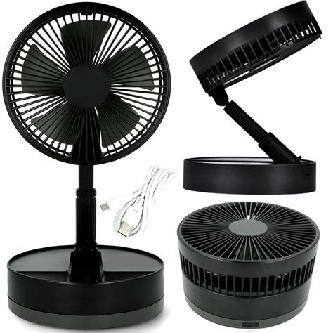 WENTYLATOR WIATRAK USB CICHY BIURKOWY PRZENOŚNY DOMOWY WENTYLATOR SKŁADANY ST Cena