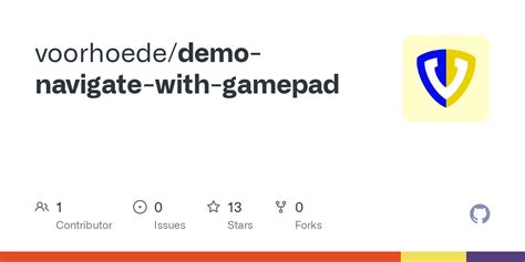Github Voorhoede Demo Navigate With Gamepad