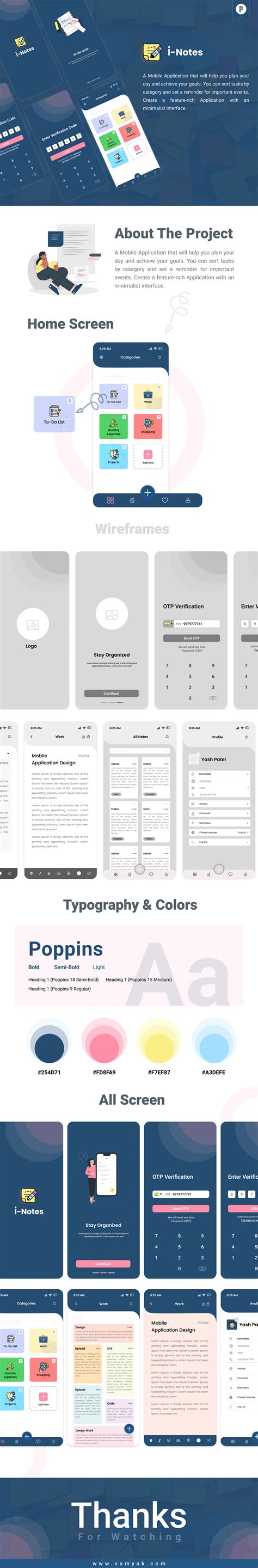 Sticky Notes Mobile Application On Behance