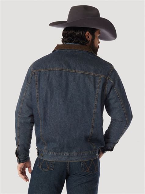 74265rt Wrangler® Blanket Lined Denim Jacket