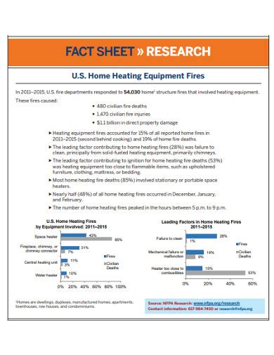 10 Research Fact Sheet Examples To Download