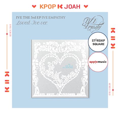 Pob Loved Ive Ver Ive Ive Empathy 3rd Ep Album 蝦皮購物