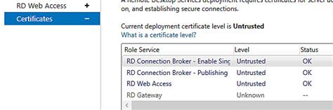 Access Remoteapp And Desktops There Is A Problem With This Connections