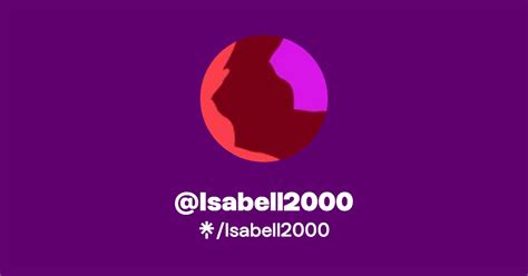 Isabell2000 Instagram Tiktok Linktree
