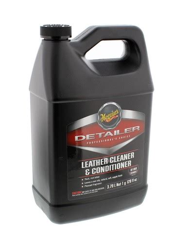 Meguiars D18001 Detailer Leather Cleaner And Conditioner 1 Gallon For