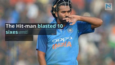 Rohit Sharma Slams Joint Fastest Century In T20i History Youtube