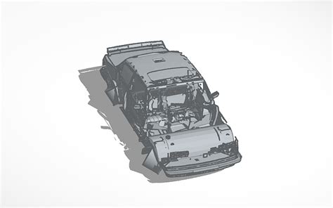 3d Design Crashed Jdm Volvo 780 Tinkercad
