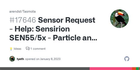 Sensor Request Help Sensirion Sen555x Particle And Vocnox
