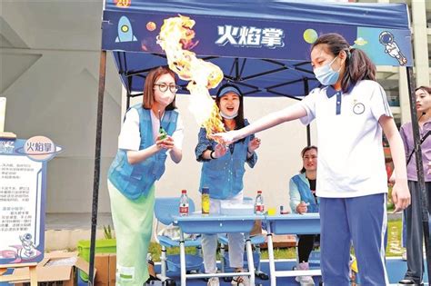学子玩转校园科创节 争当创新弄潮儿深圳宝安网