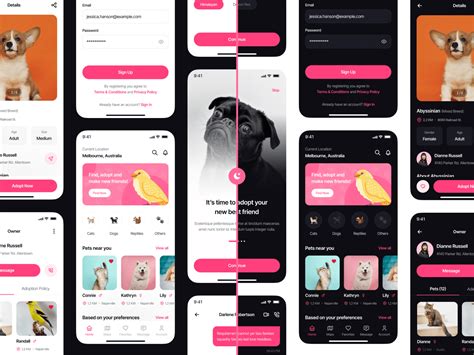 Pet App UI Kit