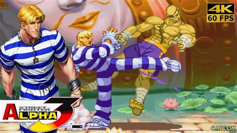 Street Fighter Alpha 3 Cody Arcade 1998 4k 60fps Youtube