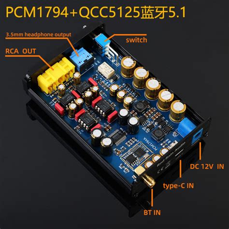 Pcm1794 Bluetooth 5 1 Decoder Qcc5125 Support Ldac Aptx Hd Dac Audio Bluetooth Receiver Lazada Ph