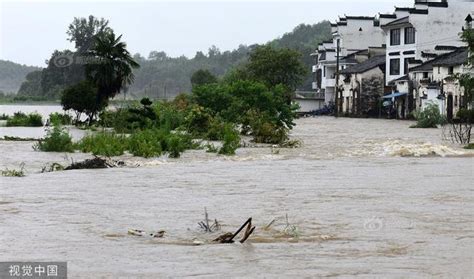 江西上饶遭遇持续强降雨 婺源大部分景区暂时关闭新浪图片
