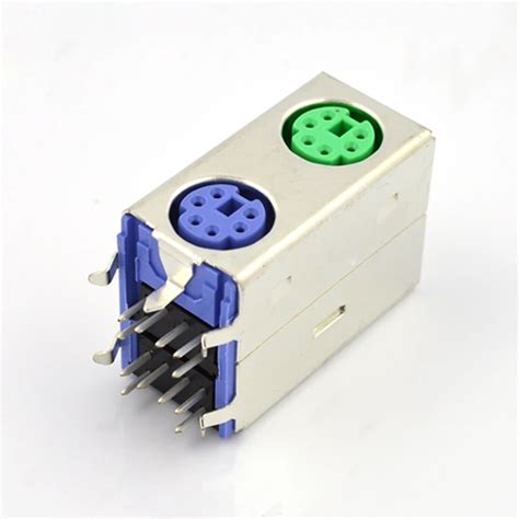 5pcs 100pcs Mouse And Keyboard Switch Connector 12 Pin Terminal Socket