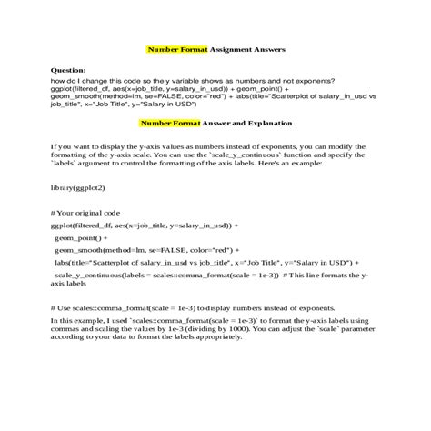 You Can Modify The Formatting The Yaxis Scale