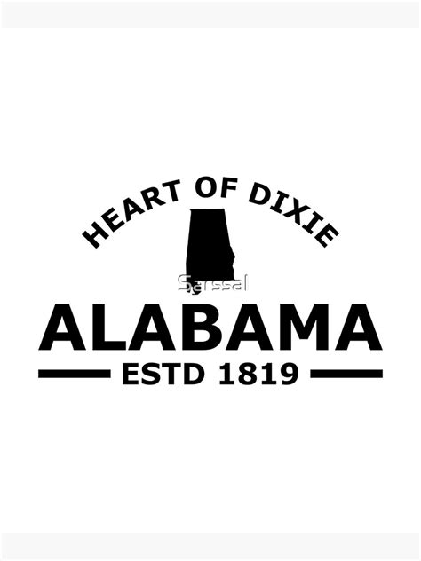 Alabama Motto Poster For Sale By Sarssal Redbubble