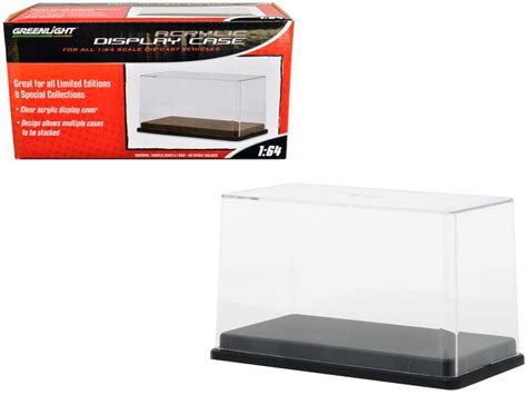 Tall Acrylic Collectible Display Show Case For 1 64 Scale Model Cars