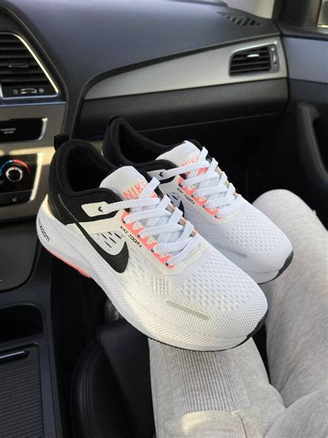 Женские белые с черным текстильные кроссовки в сетку nike zoomx 🆕 ...