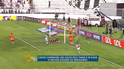 Cássio comemora 200 jogos pelo Timão e se elege o melhor goleiro do