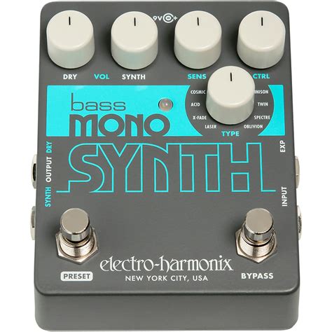 Eh Bass Mono Synth Pedal Motor City Guitar