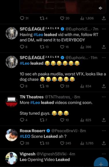 Thalapathy Vijays Leo Leaked Online In Hd Print Republic World