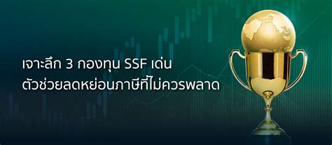 เจาะลก 3 กองทน SSF เดน ตวชวยลดหยอนภาษทไมควรพลาด K WEALTH