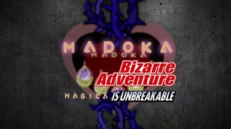 Madoka Magica X Diamond Is Unbreakable Opedit Youtube