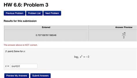 solved hw 6 6 problem 3 previous problem problem list next
