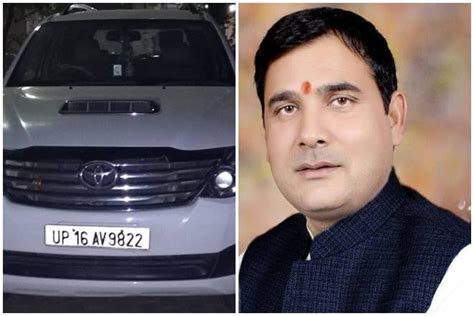 Shocking Armed Men Open Fire At Bjp Mla Nand Kishore Gurjar In