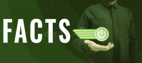 Writing Displaying Text Facts Business Showcase Information Used As