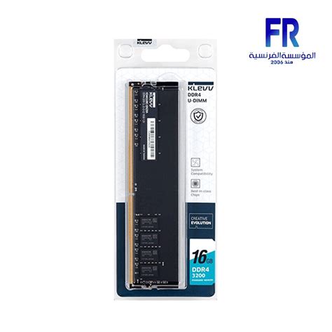 Klevv 16gb Ddr4 3200mhz Udimm Desktop Memory Alfrensia
