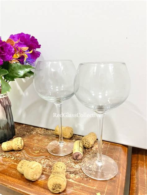 Sweet Red Wine Glass Red Glass Collective