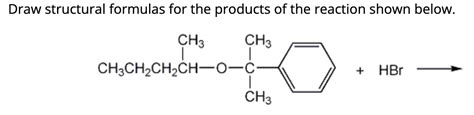Solved Draw Structural Formulas For The Products Of The Chegg